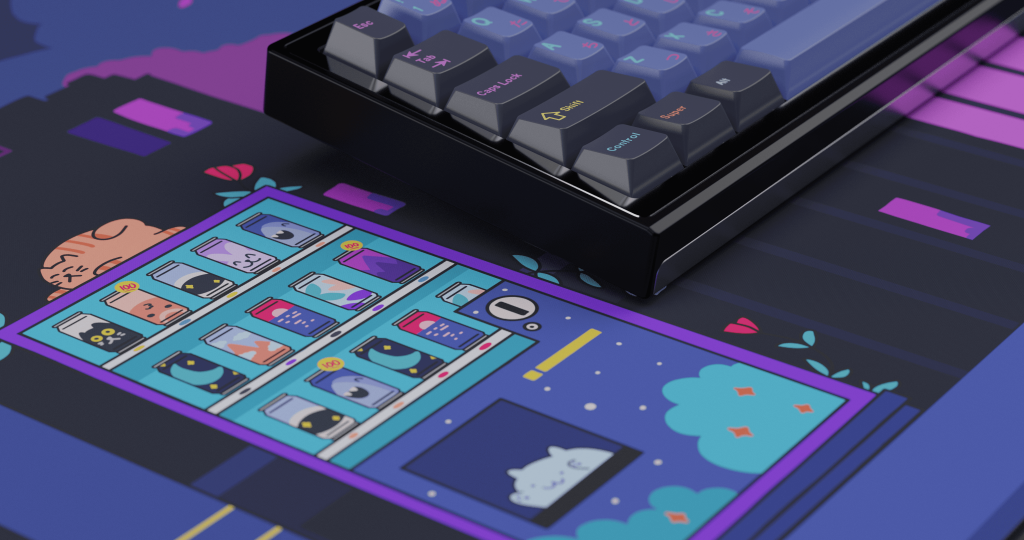 Midnight Cravings | Mighty Setup - Best Aesthetic Mousepad